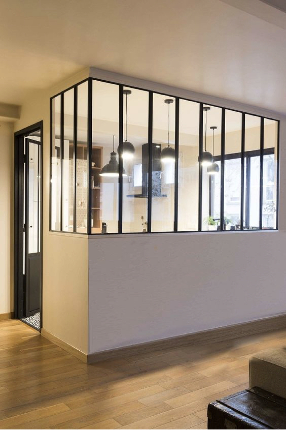 [Idée déco] Une verrière moderne dans la cuisine | Cocon - déco & vie ...