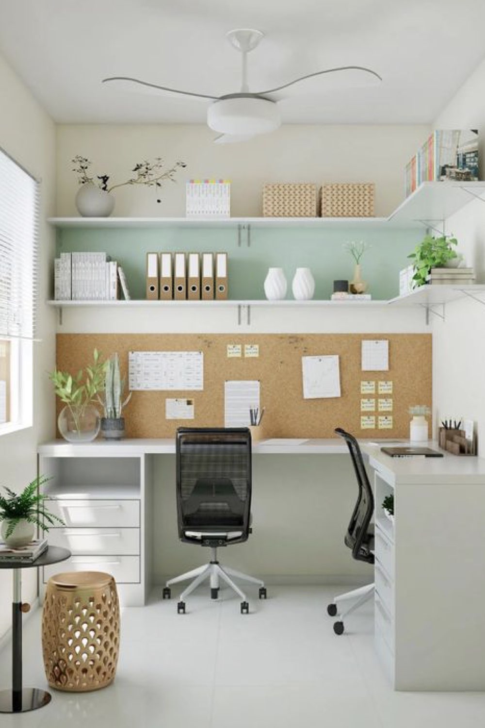 [Conseils déco] Comment aménager un double bureau chez soi? - Cocon ...
