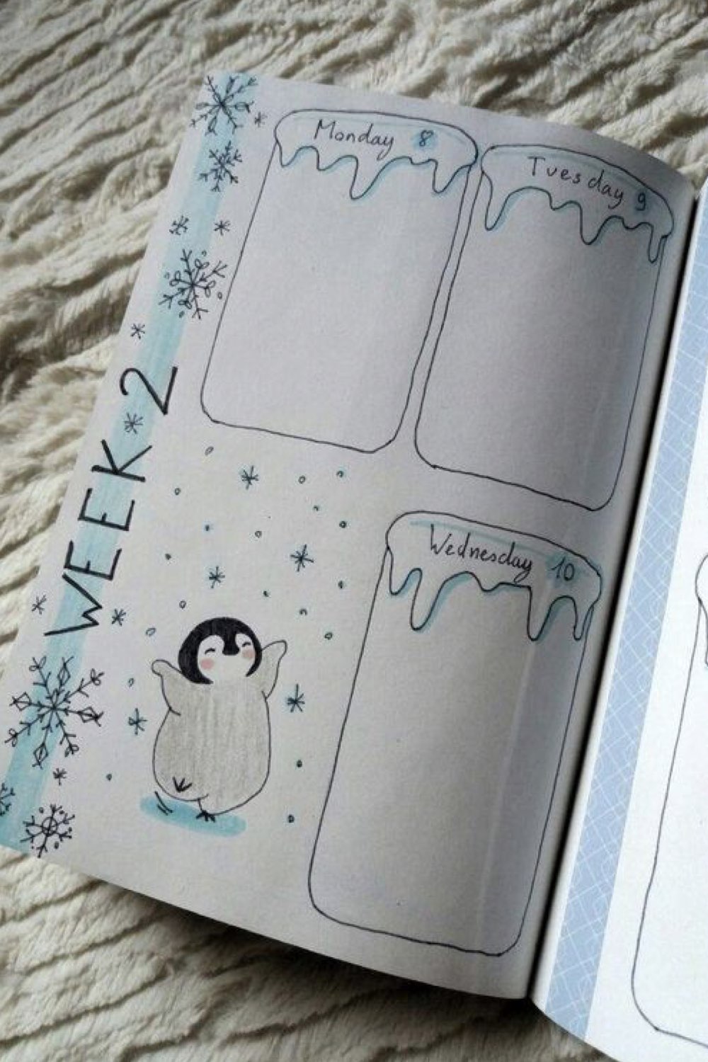 [Journaling] Comment décorer son bujo en hiver? - Cocon | décoration ...