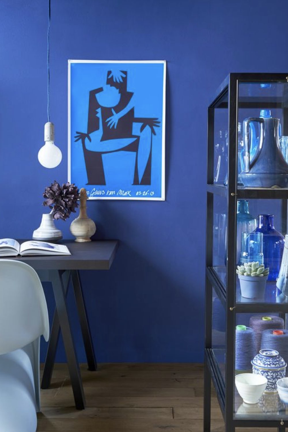 Transformez votre intérieur grâce au bleu électrique