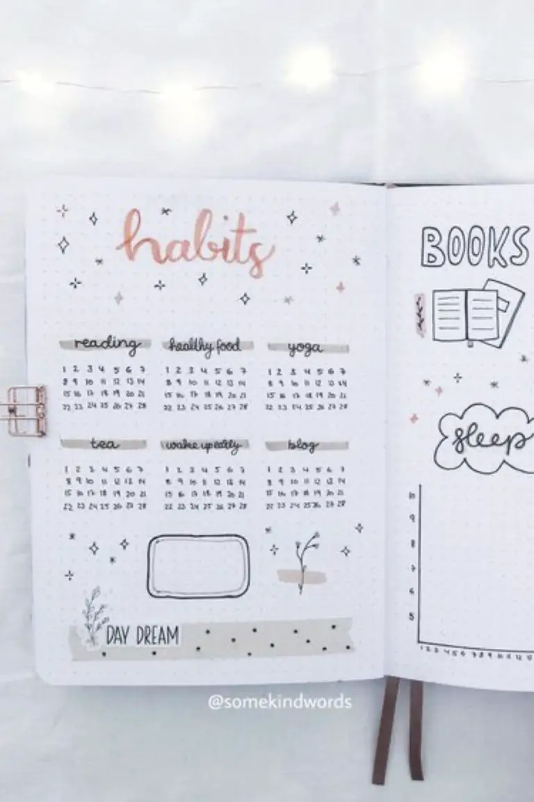 Journaling | Le bullet journal décoré à l’occasion de la Saint Valentin ...