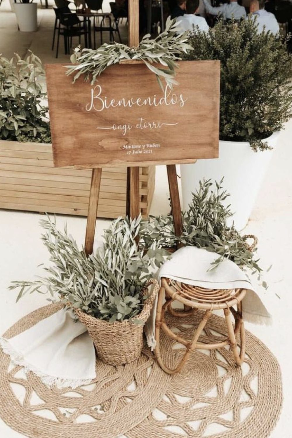 Idée déco | Une déco de mariage naturelle & chic - Cocon | décoration ...