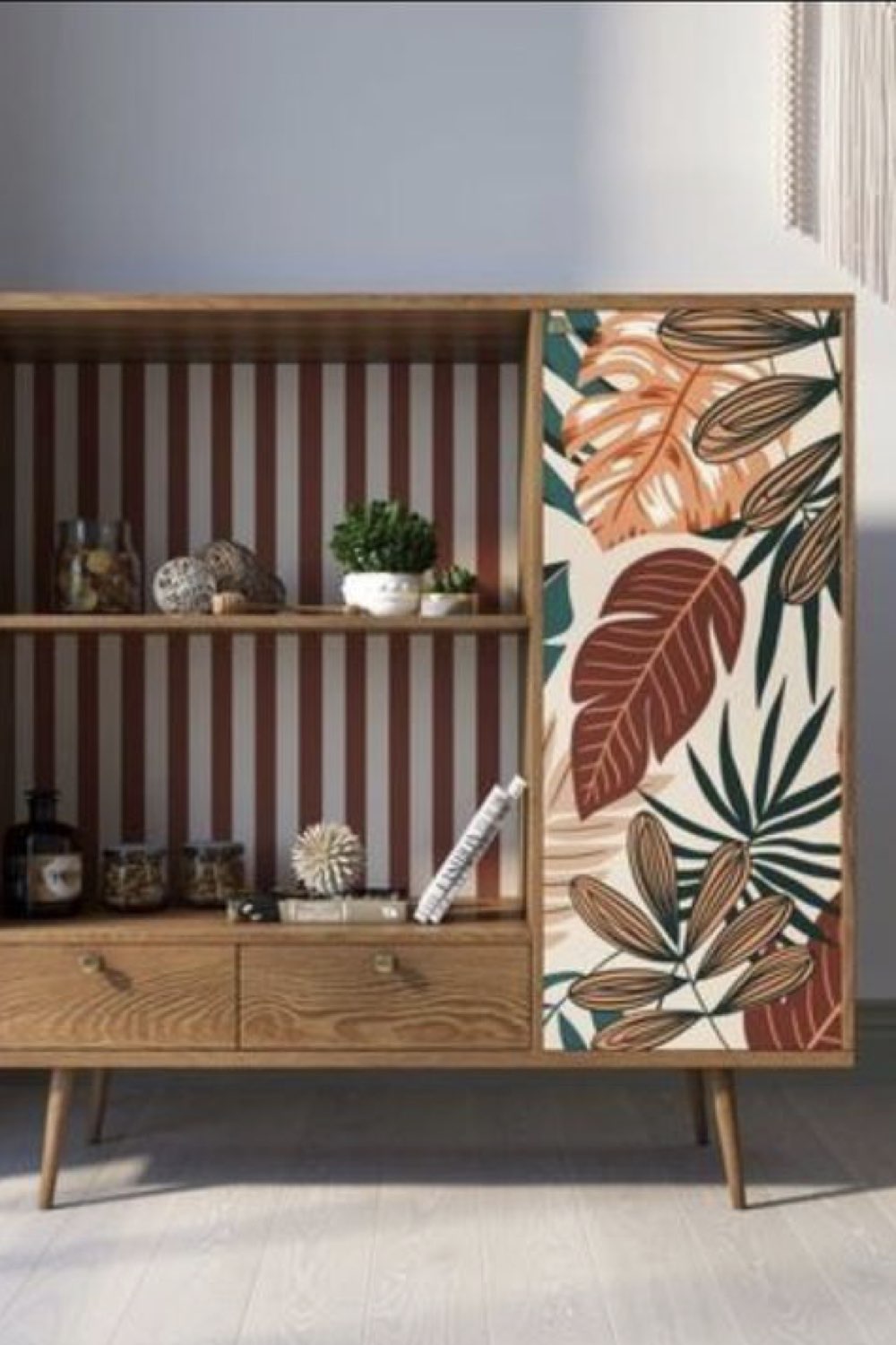 DIY déco | 16 meubles relookés avec du papier peint - Cocon ...