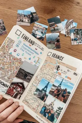 Carnet de voyage | Plus de 30 idées pour remplir son travel book ...