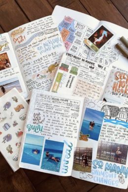 Carnet de voyage | Plus de 30 idées pour remplir son travel book ...