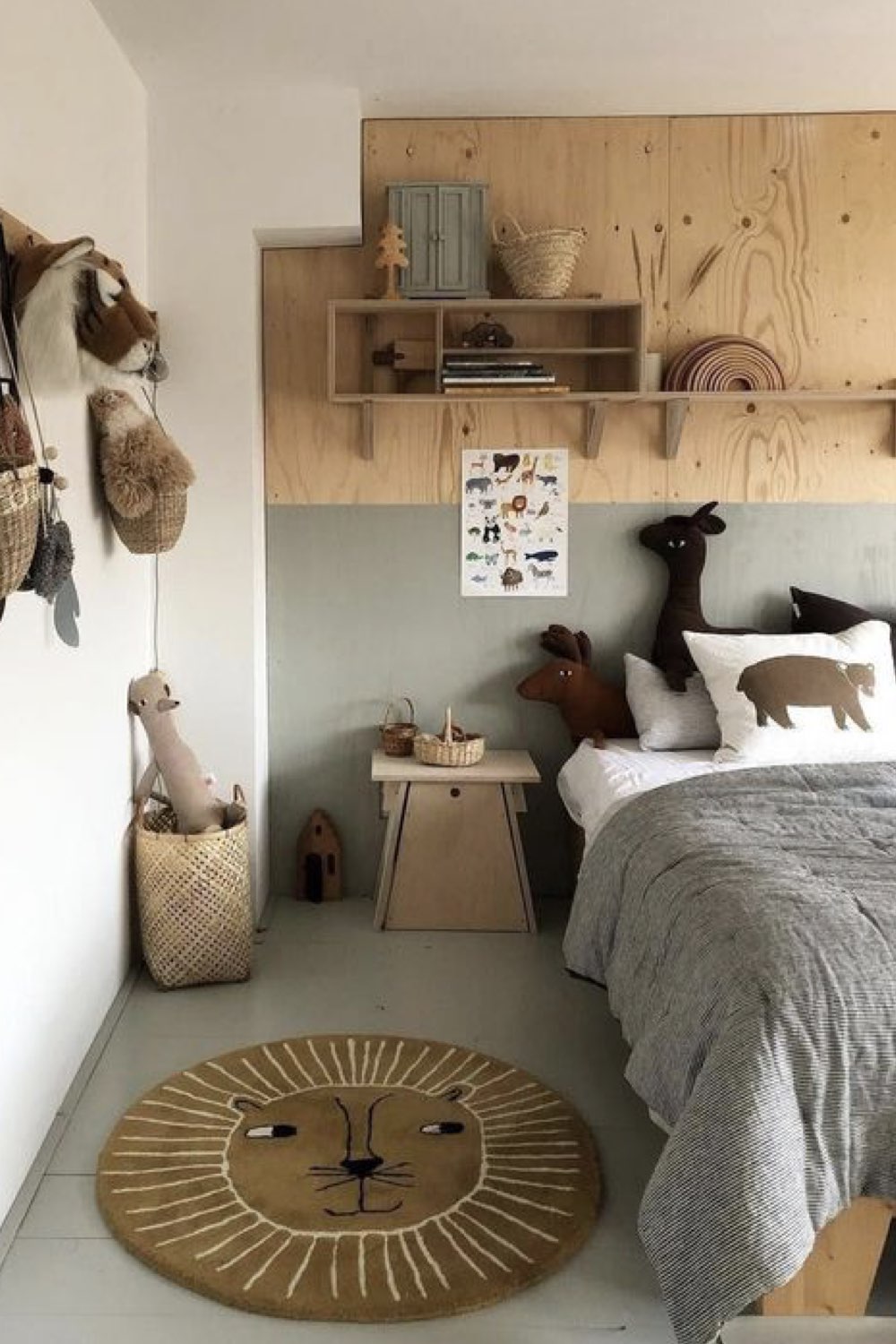 Idées déco | Lambris, tasseaux, osb: un mur en bois pour une chambre d ...