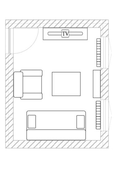 Conseil déco | Comment aménager un salon de 10m2? (avec plans) - Cocon ...