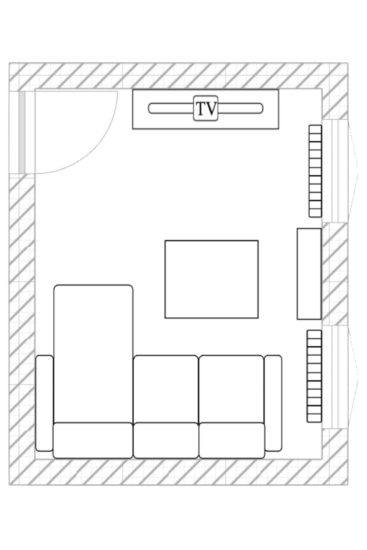 Conseil déco | Comment aménager un salon de 10m2? (avec plans) - Cocon ...