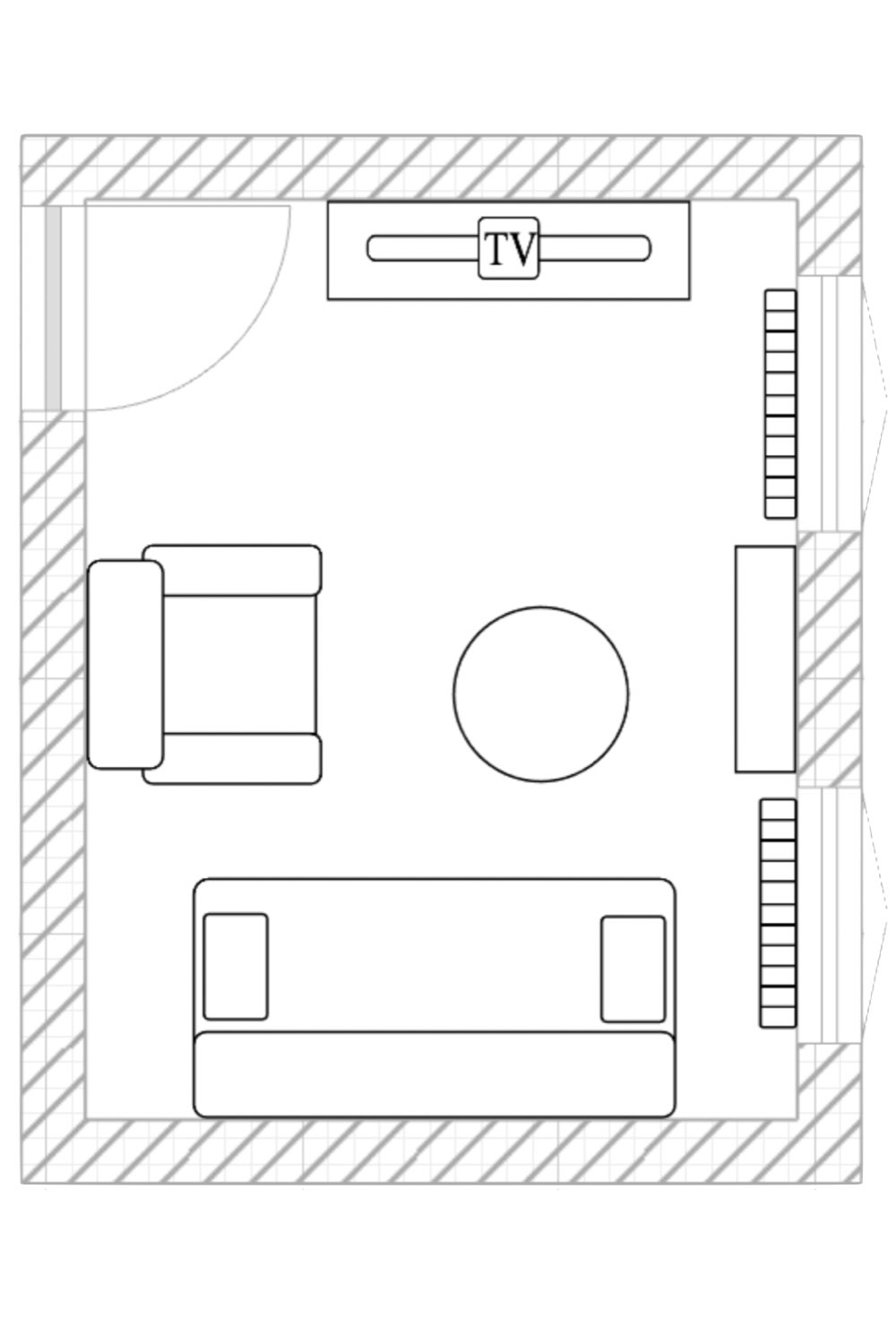 Conseil déco | Comment aménager un salon de 10m2? (avec plans) - Cocon ...