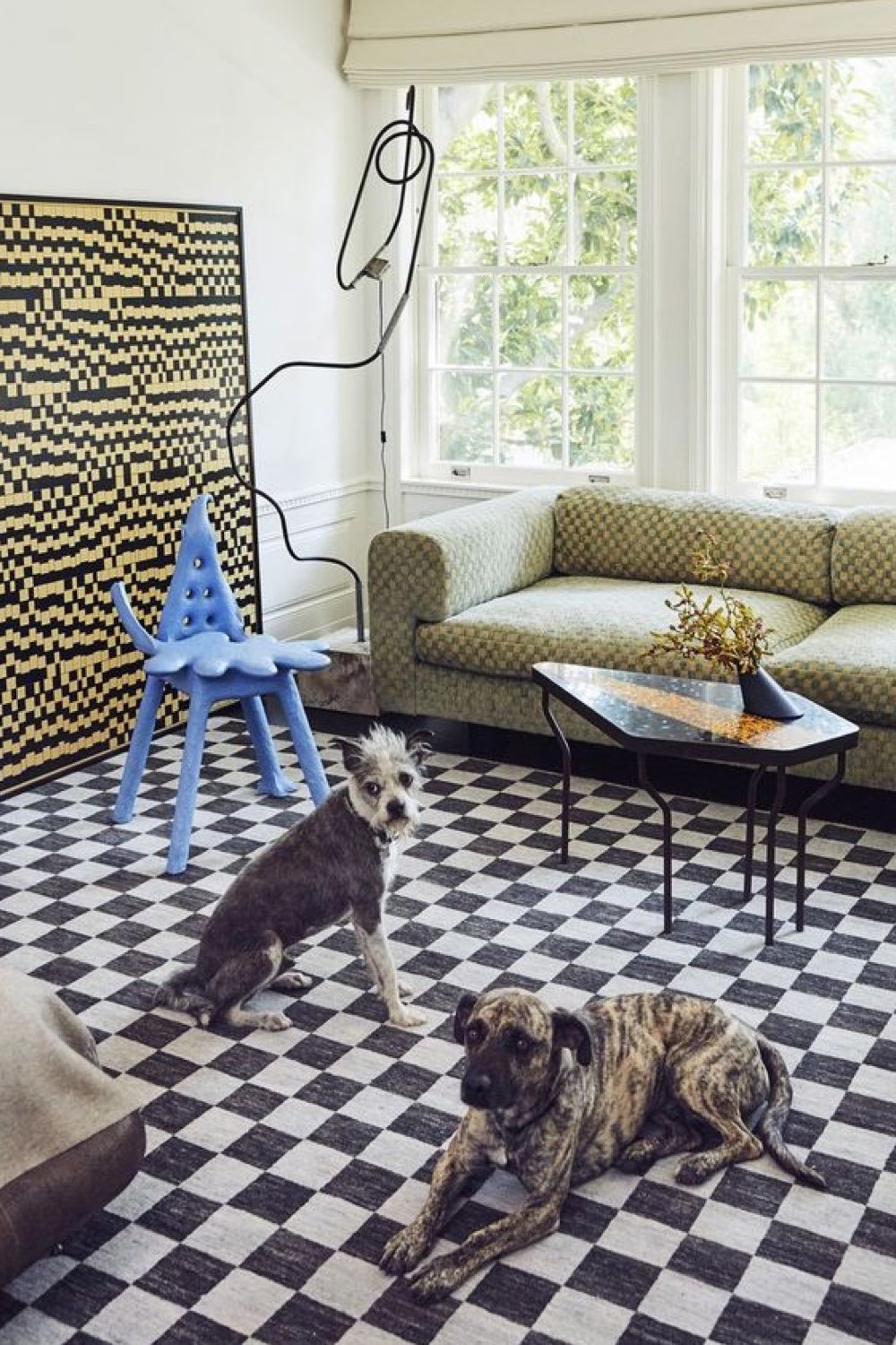 Trendy | Le motif damier, une touche déco à la fois moderne et vintage ...