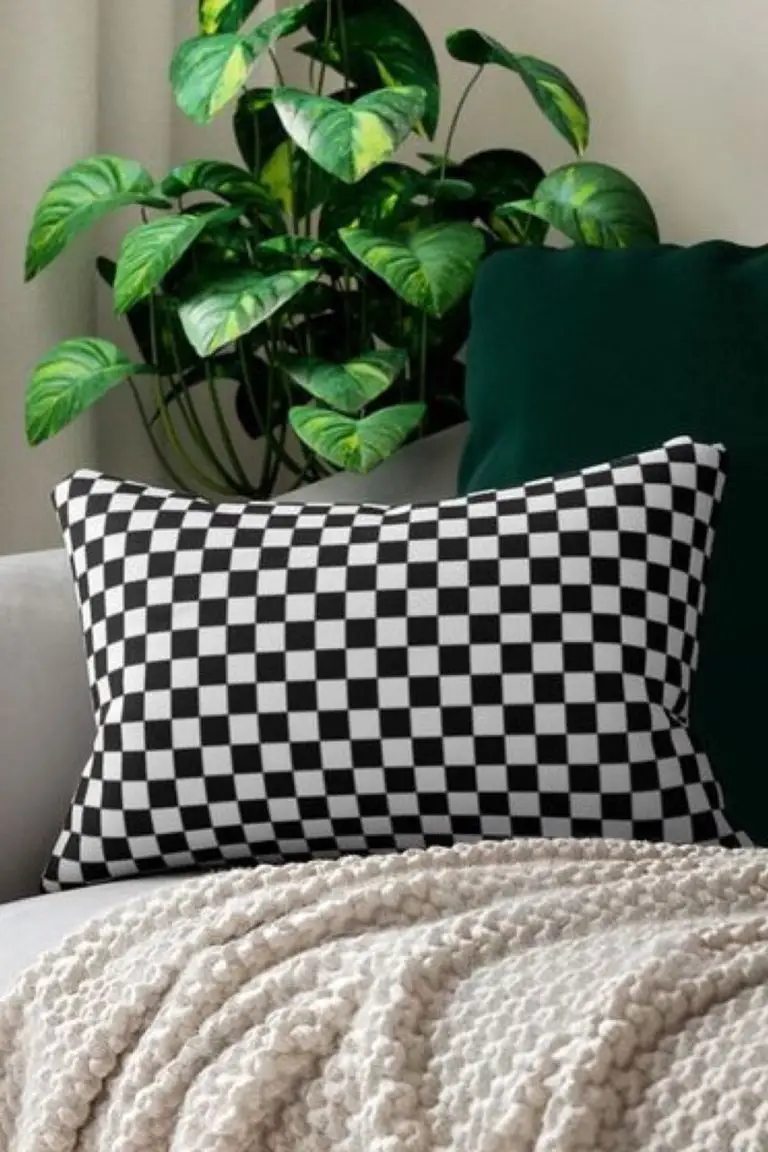 Trendy | Le motif damier, une touche déco à la fois moderne et vintage ...