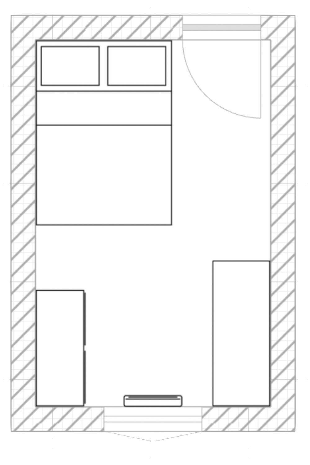 Conseils déco | Agencer une chambre adulte de 9m2 (avec plans) - Cocon ...
