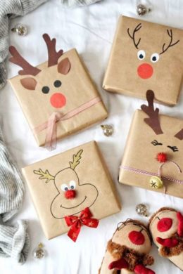 Noël DIY | 40 paquets cadeaux qui embelliront le pied du sapin - Cocon ...