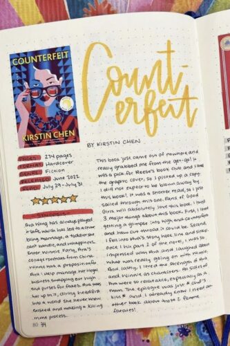 Journaling et carnet de lecture créatif – idées pour débuter