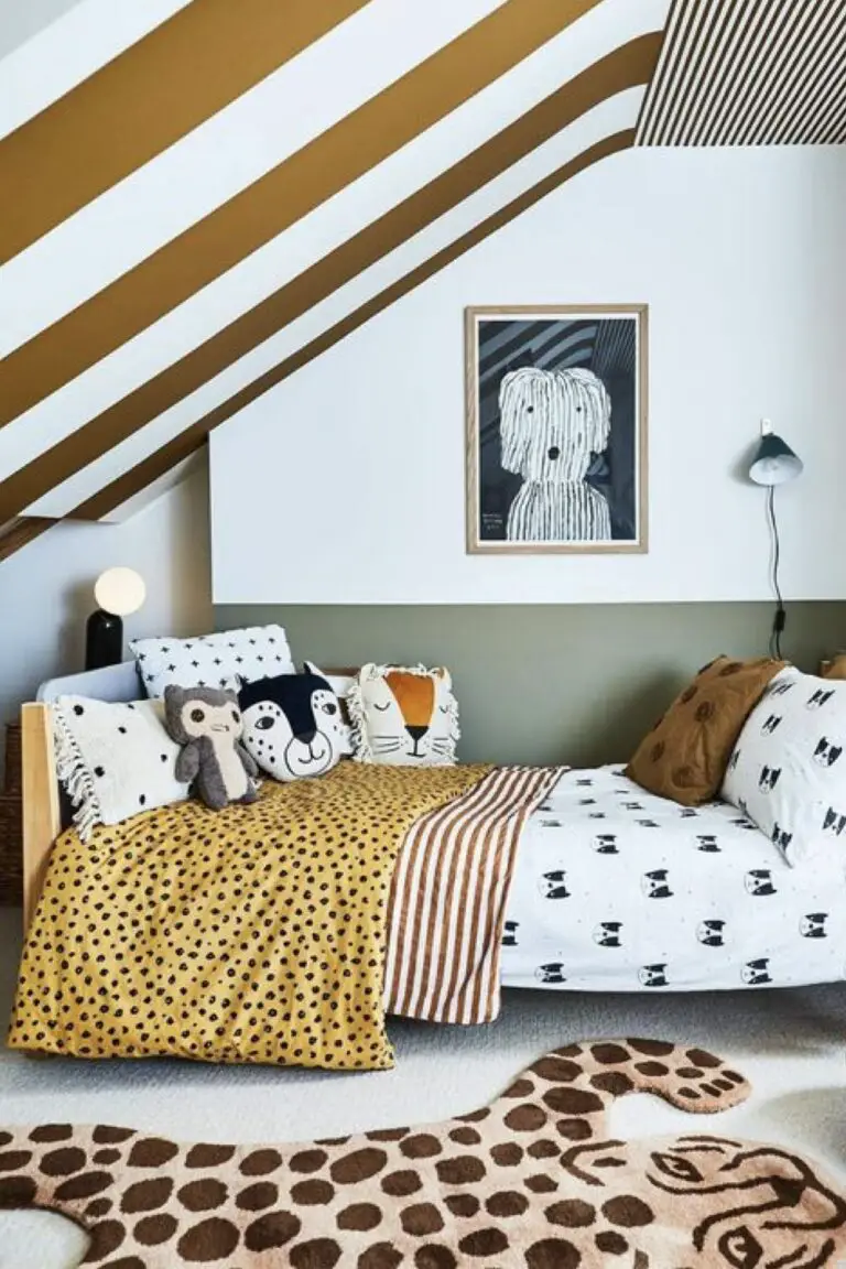 15 idées pour adopter les rayures dans une chambre d’enfant