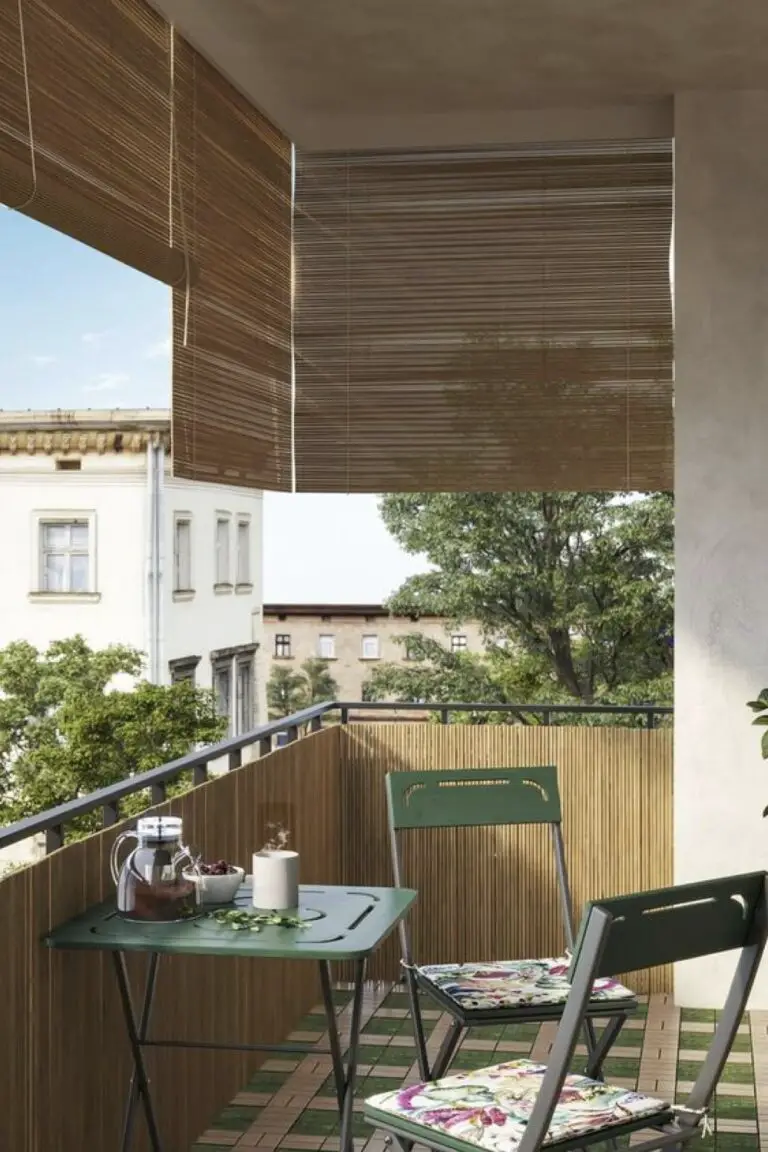 Balcon: Se protéger du soleil et des regards indiscrets