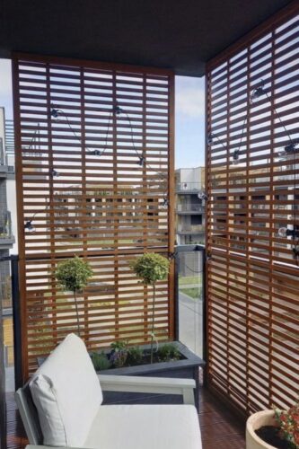 Balcon: Se protéger du soleil et des regards indiscrets