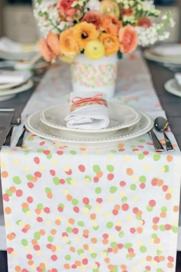 15 chemins de table faciles à confectionner soi-même