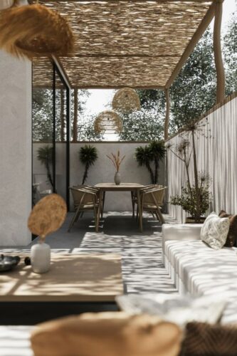 15 magnifiques terrasses couvertes modernes