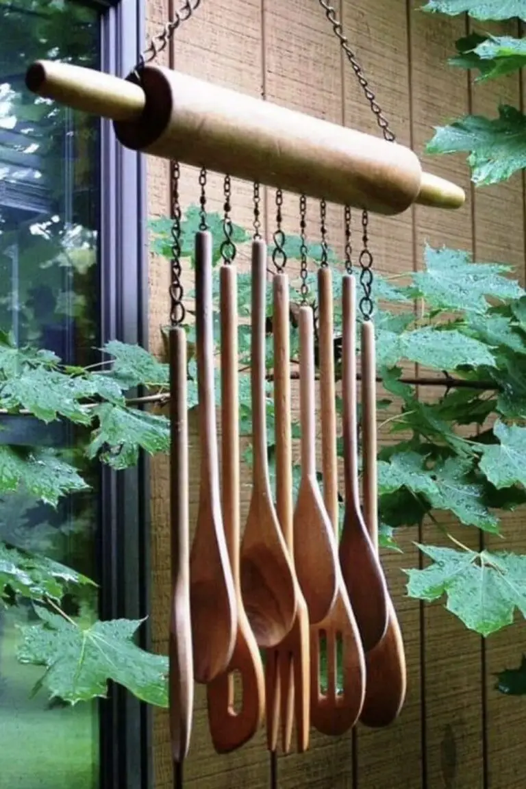 Fabriquer un carillon récup’ pour le jardin | DIY déco