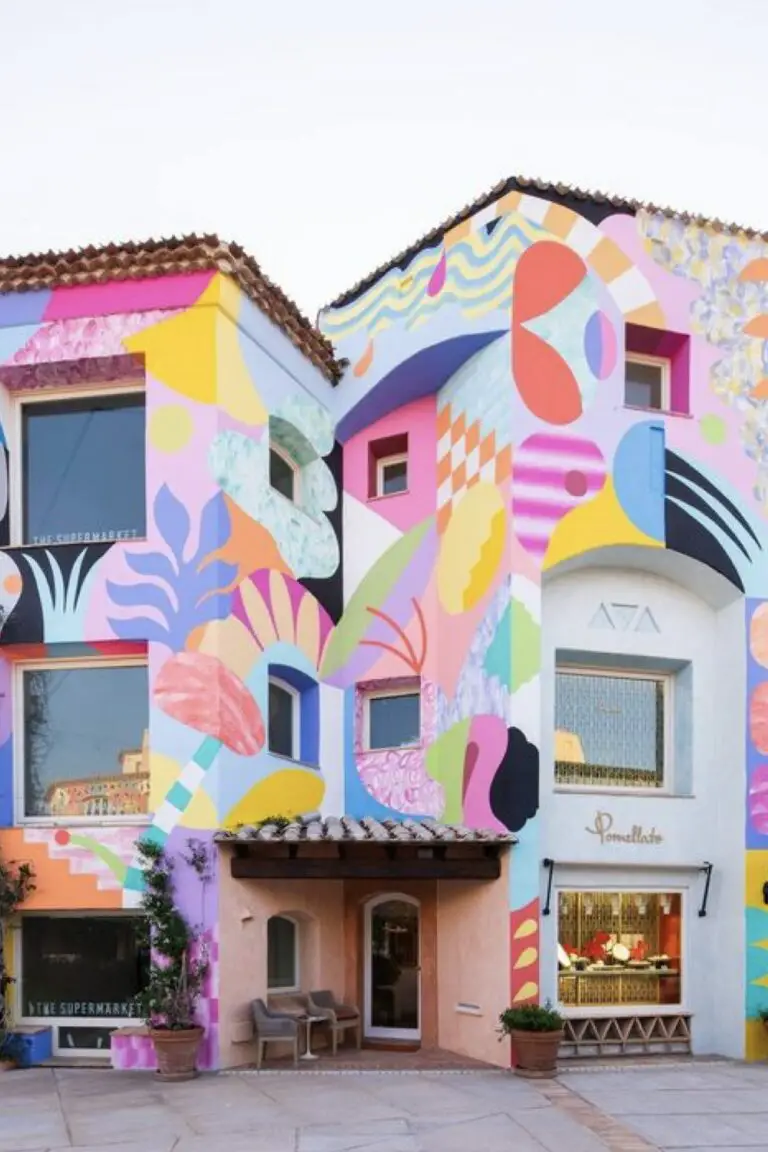 20 façades de maisons qui feront entrer la couleur dans votre quotidien