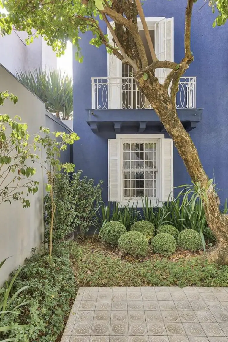 20 façades de maisons qui feront entrer la couleur dans votre quotidien