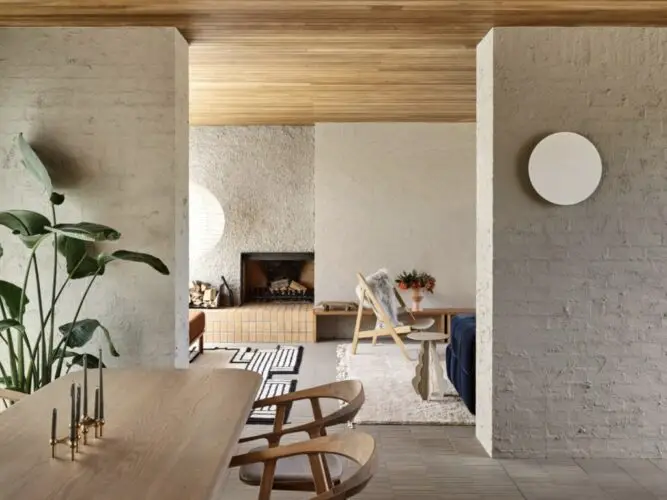 Une maison paisible dans un style moderniste | visite déco