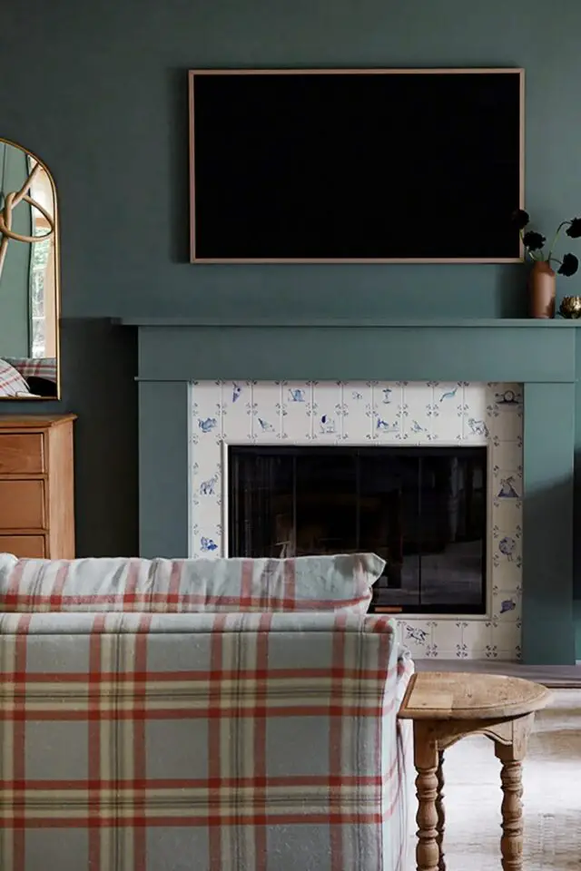 Une maison décorée dans le style cottage anglais élégant