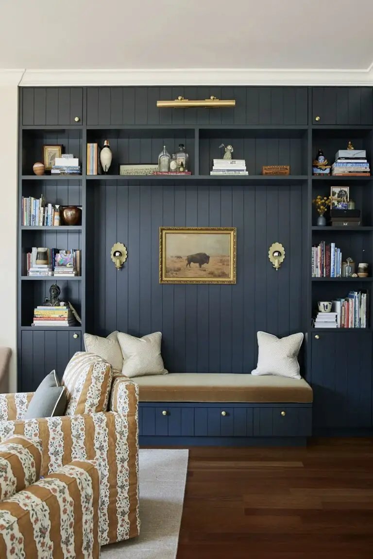 Une maison décorée dans le style cottage anglais élégant