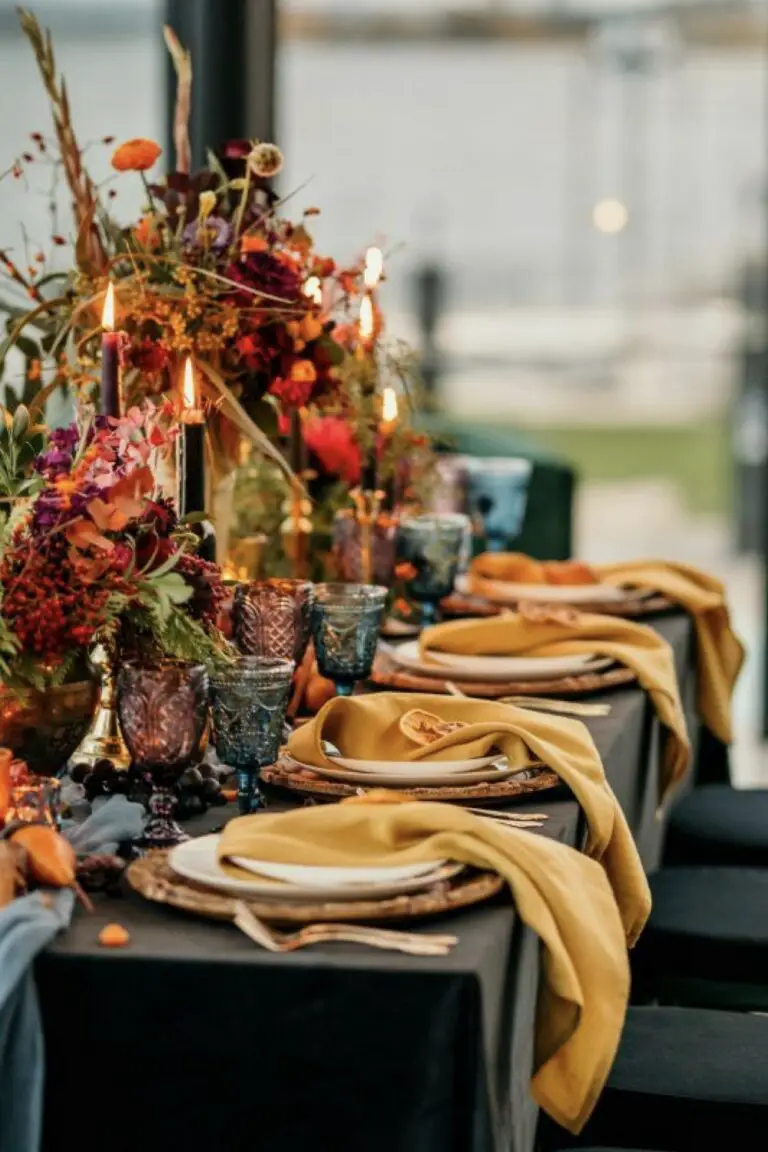 Mariage en automne, 30 décors inspirants