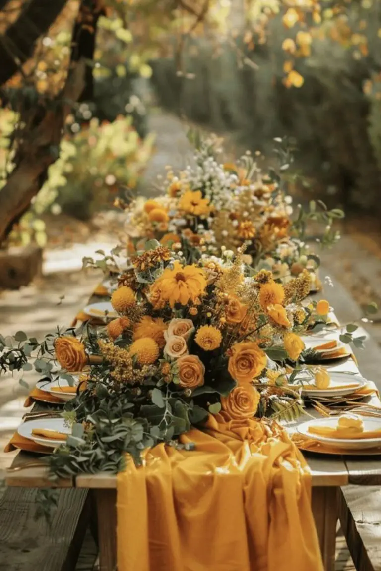 Mariage en automne, 30 décors inspirants
