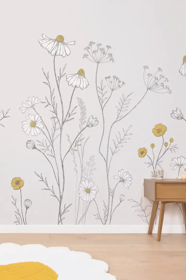 Un papier peint jaune pour un intérieur joyeux et chaleureux