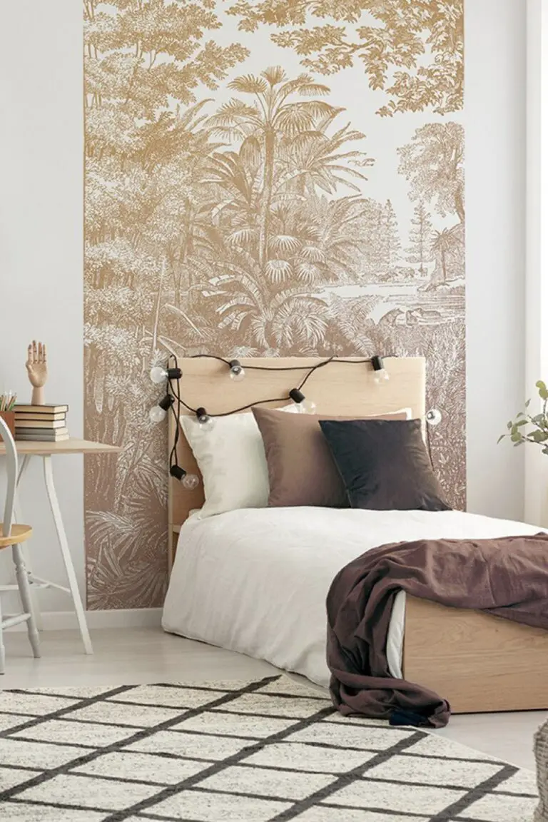Un papier peint jaune pour un intérieur joyeux et chaleureux