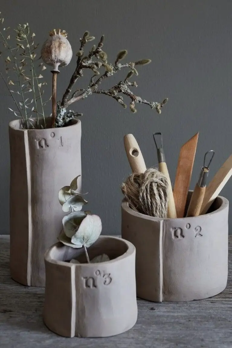 L’argile auto-durcissante pour une déco DIY facilement