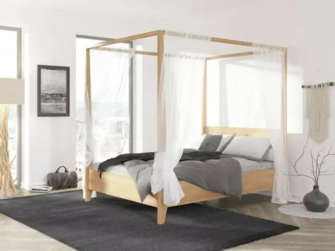 Lit Baldaquin Maisons Du Monde