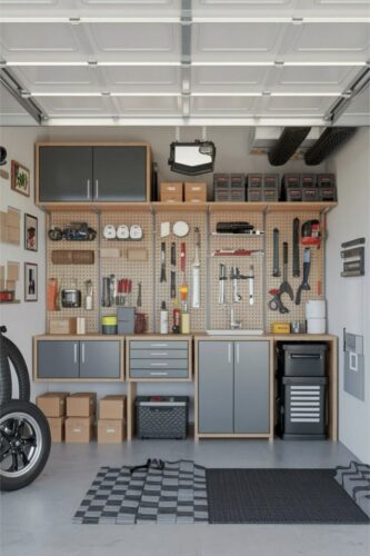 Astuces de rangement et d’organisation pour le garage